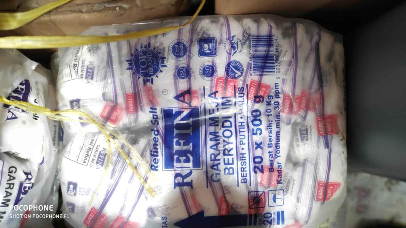 Jual Garam Refina [20 Pcs X 500 G] Di Seller Ryumart - Rawa Buntu, Kota ...