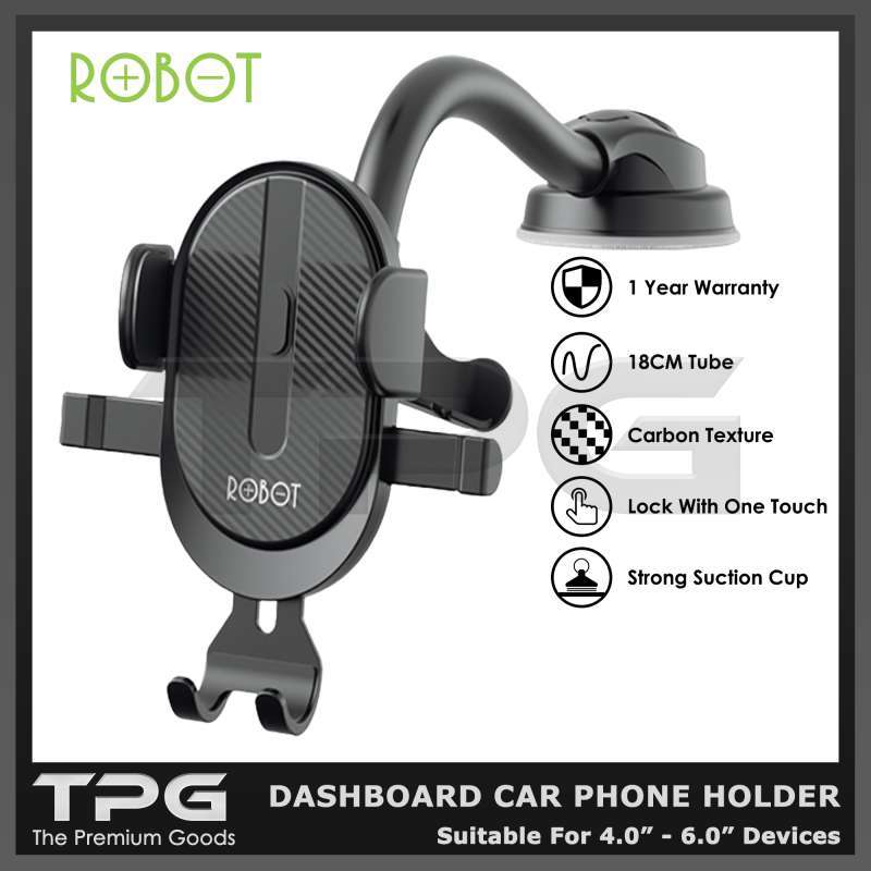 Jual Robot Rt-ch16 Dashboard Car Phone Neck Holder Hp Mobil Mount ...