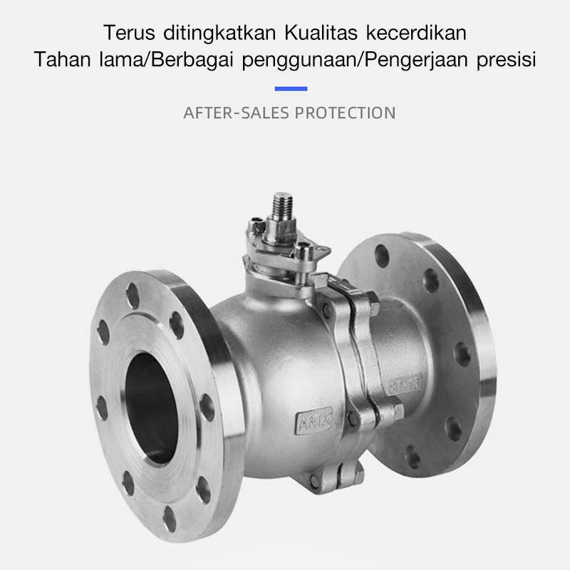 Jual Ball Valve Cast Steel Flange Valve Baja Karbon Stainless Steel 304 Q41f-16c Di Seller ...