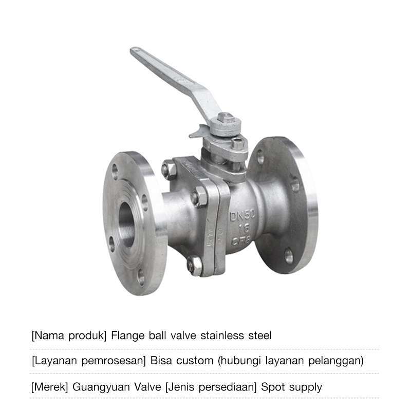 Jual Ball Valve Cast Steel Flange Valve Baja Karbon Stainless Steel 304 Q41f-16c Di Seller ...