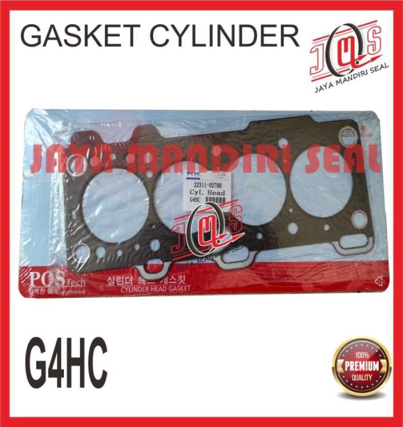 Jual JUAL PAKING GASKET DEKSEL CYLINDER HEAD ONLY HYUNDAI ATOZ / KIA VISTO G4HC BERKUALITAS di ...