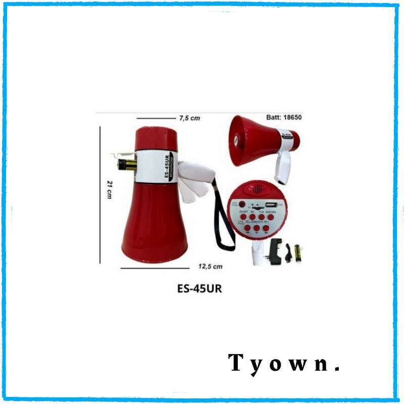 Promo Bahan bangunan MEGAPHONE TOA es 45 ur Battery Charge Pengeras ...