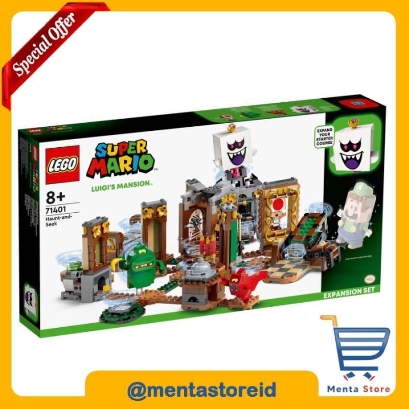 Promo LEGO Super Mario 71401 Luigi’s Mansion Haunt-and-Seek Expansion ...