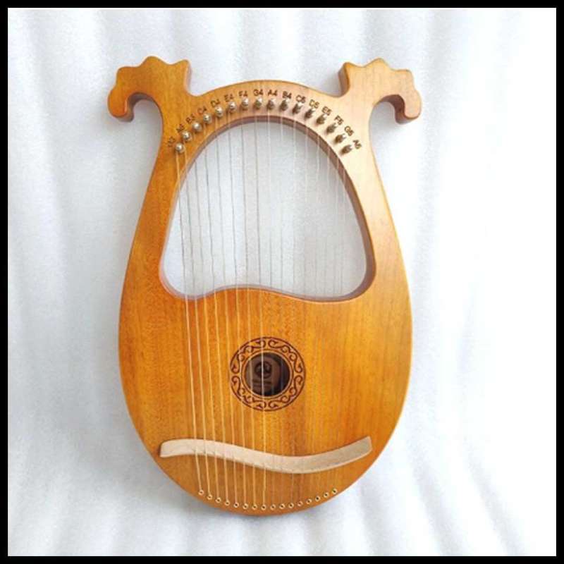 Jual Kecapi Harpa Lyre Paladin 16 String LY-16 + Tuning Wrench Strings ...