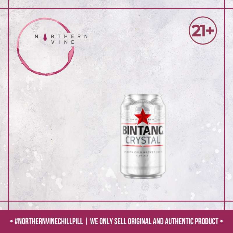 Jual Bintang Crystal Can 320ML di Seller Northern Vine Jakarta - Kapuk ...