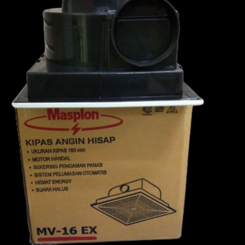 Jual Maspion : Exhaust Fan Ventilating Maspion 6 Mv 16 Ex Dengan Corong ...