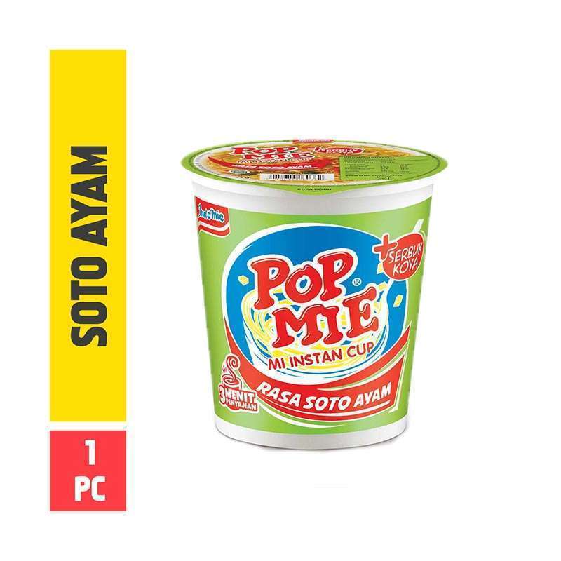 Promo INDOMIE POP MIE SOTO AYAM Diskon 25% di Seller Cahaya agen telur ...