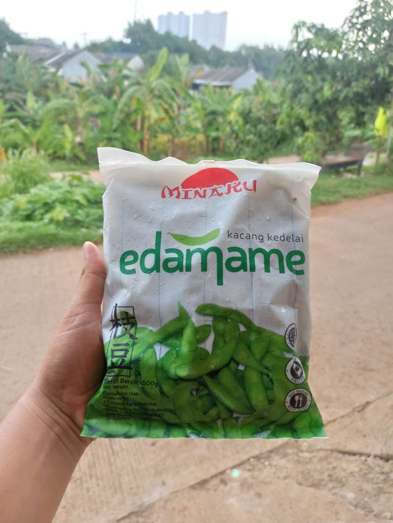 Promo Minaku Edamame Kacang Kedelai [500 g] Diskon 8% di Seller NDORO ...