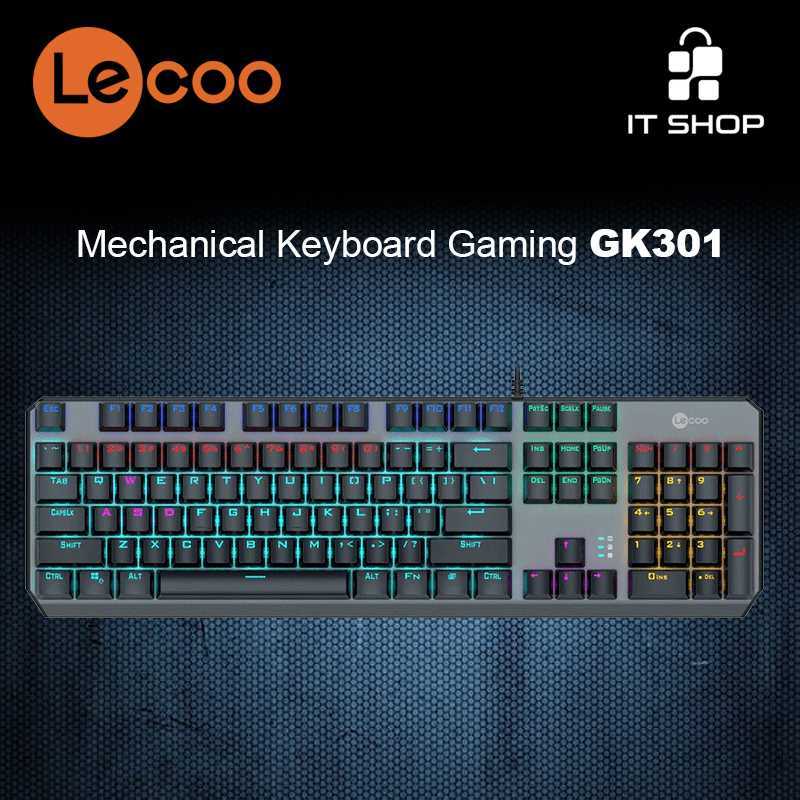 Jual Lecoo Mechanical Gaming Keyboard Gk301 - Blue Switch Di Seller It ...