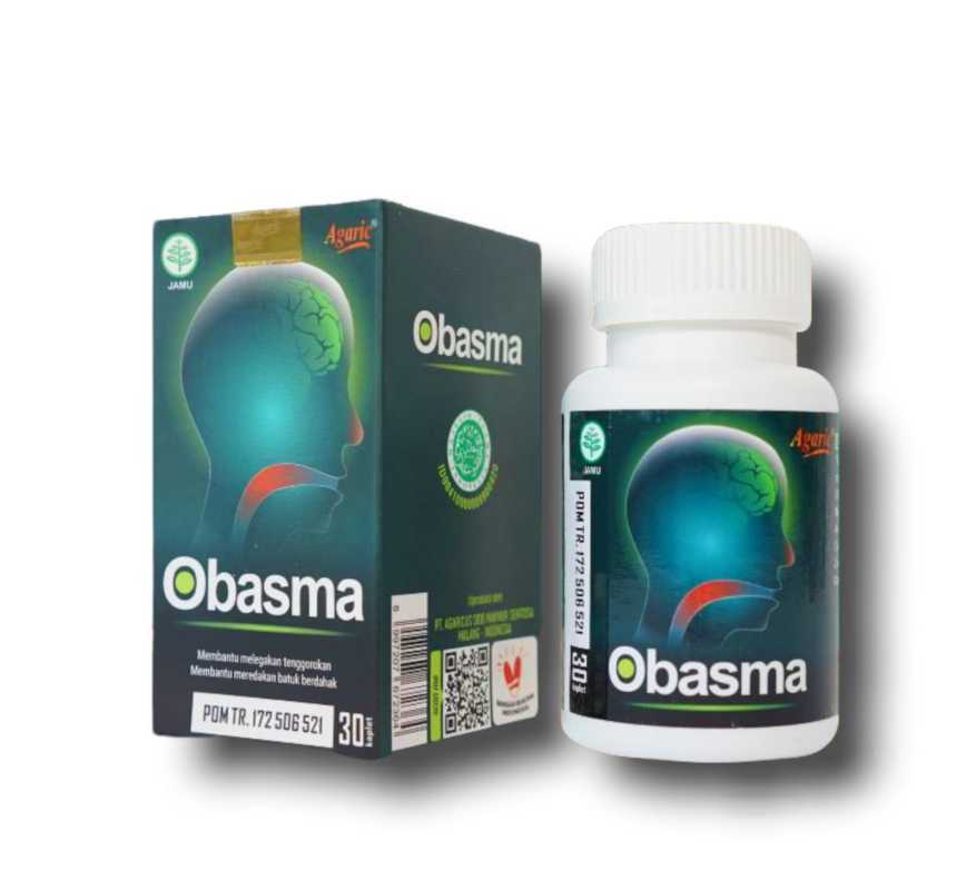Jual OBASMA obat batuk berdahak & pernapasan (asma), isi 30 kapsul di ...