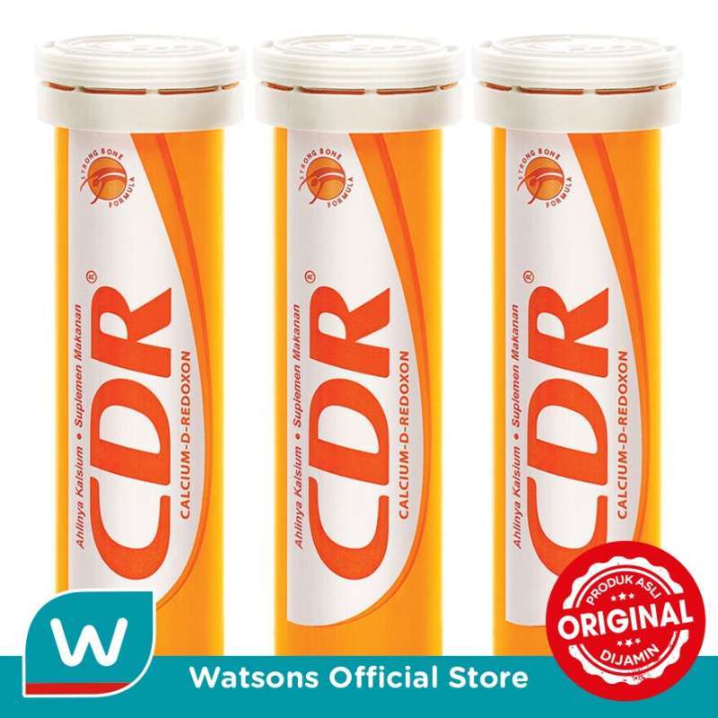 Jual Cdr Effervescent New 10'S (Tube) Banded 3 di Seller WATSONS ...