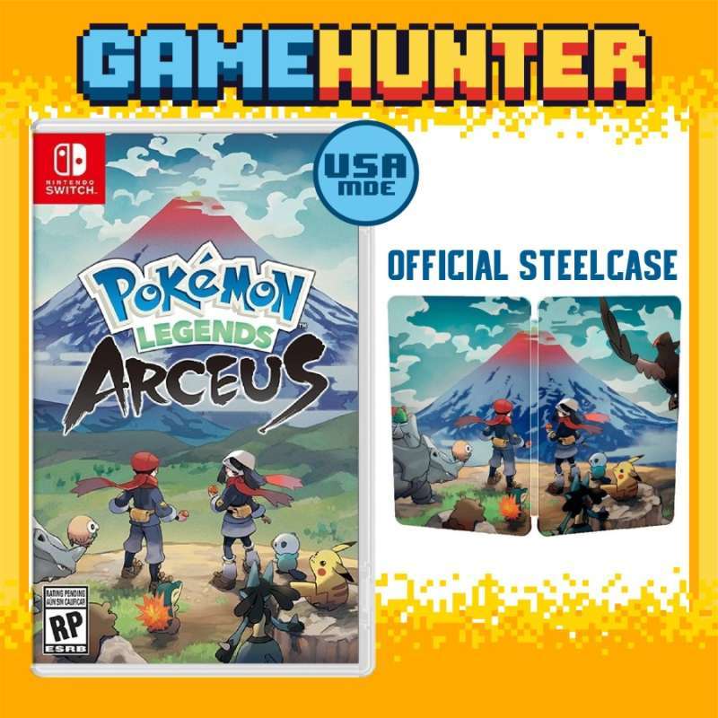 Jual Nintendo Switch Pokemon Legends: Arceus / Pokemon Legends Arceus ...