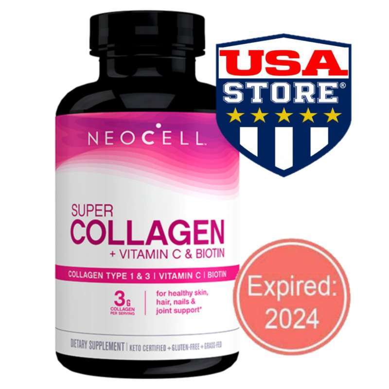 Jual NeoCell Super Collagen + Vitamin C + Biotin Hair Skin Nails Joint ...