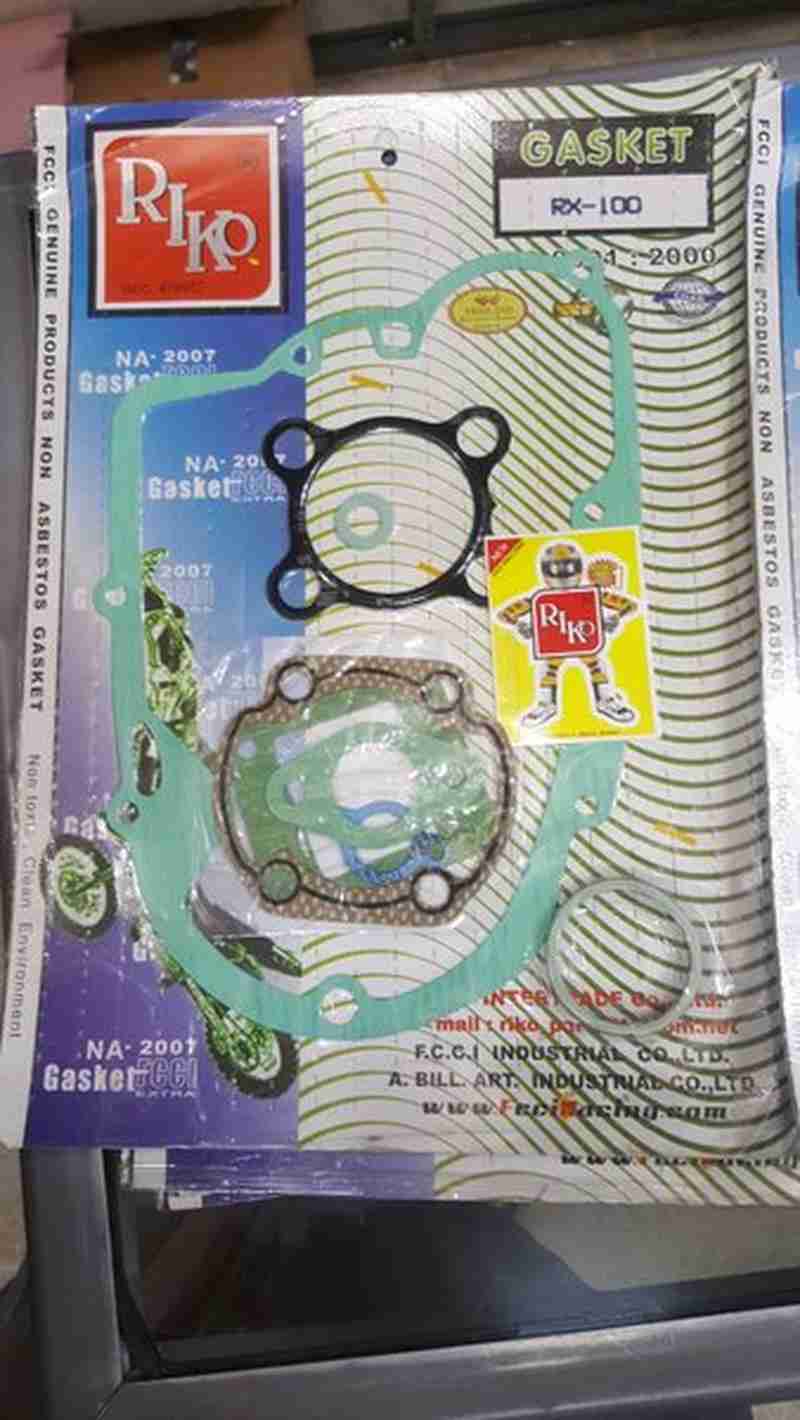 Jual Paking Yamaha RX100 RX 100 RX-100 Full Set Gasket Packing Riko Thailand Fullset Fulset Head ...