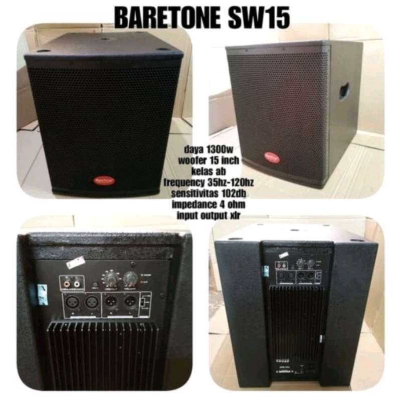 Jual Paket Speaker Aktif Yamaha 15 Inch Dbr15 Dbr 15 Subwoofer Baretone ...