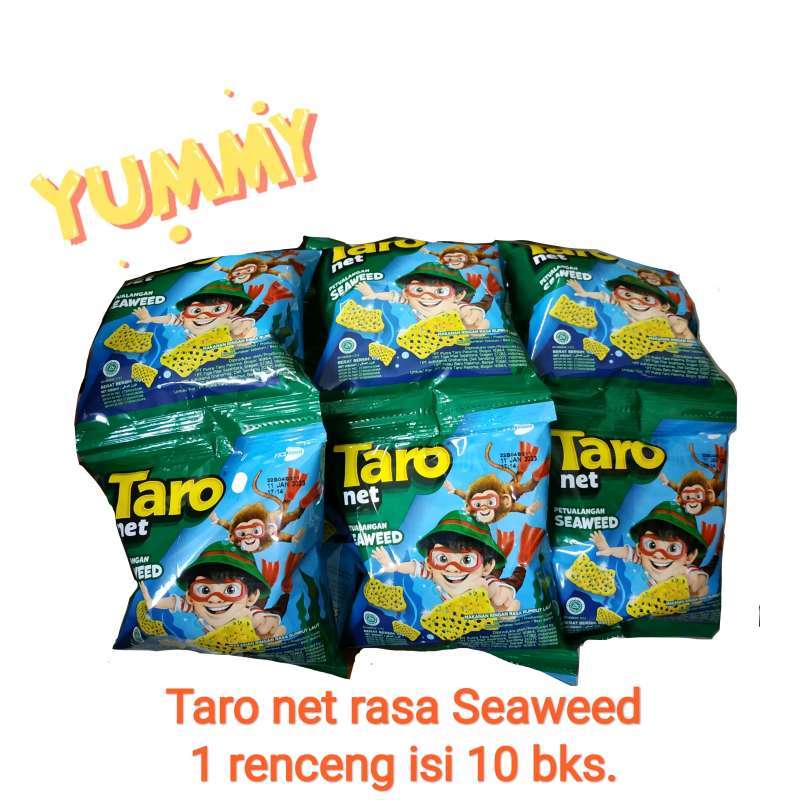 Jual Taro net rasa seaweed (1 renceng isi 10 bks) di Seller best mart ... Jual Taro net rasa seaweed (1 renceng isi 10 bks) di Seller best mart ...