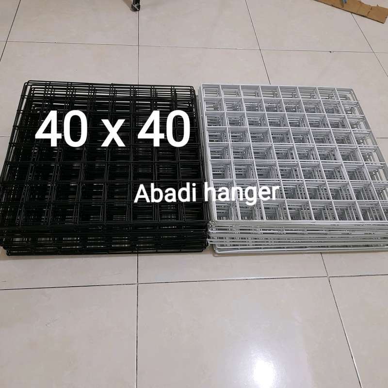 Jual ram besi 40 x 40 tanpa bingkai / jaring ram besi 40 x 40 cm di ...