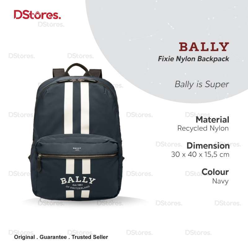Jual Bally Fixie Nylon Backpack Model Terbaru - Harga Promo Juni 2024 ...