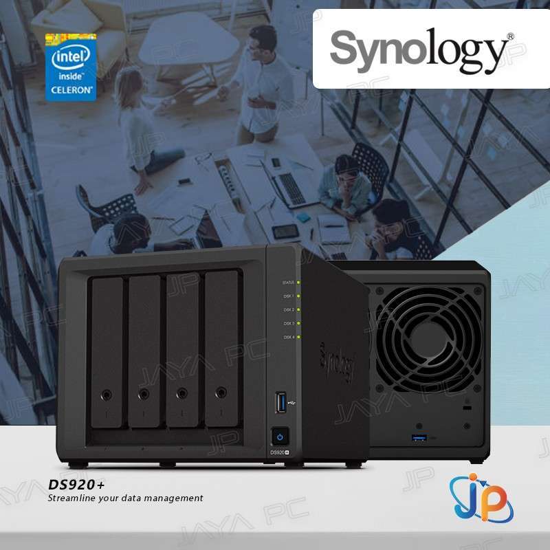 Jual Synology DS920+ 4-BAY NAS Server External Storage Celeron J4125 di Seller Jaya PC - Mangga ...