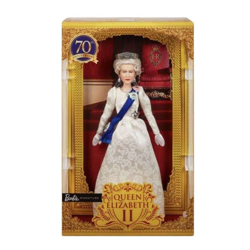 Jual Barbie Signature Queen Elizabeth II Platinum Jubilee Doll Boneka ...