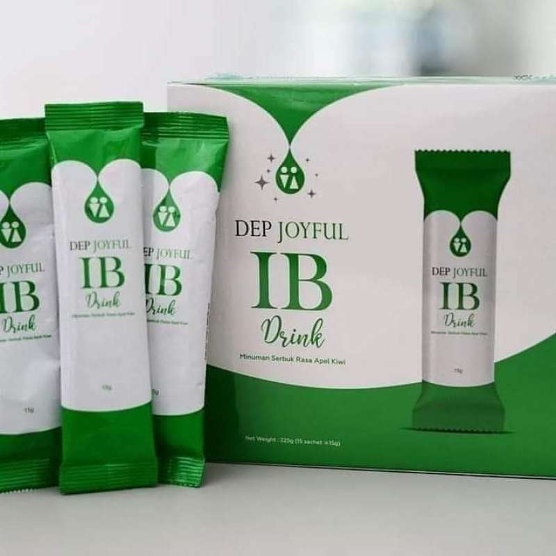 Promo DEP joyful IB drink minuman kesehatan 1box isi15 Diskon 43% di ...