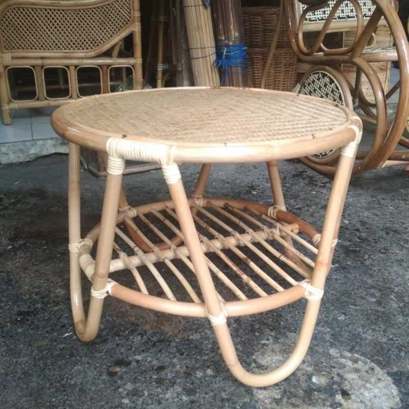 Jual Meja Rotan Anyaman Bambu Di Seller Toko Abbiyya - Grogol, Kota ...