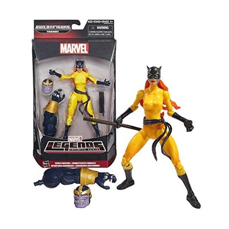 Jual Hasbro Hellcat Baf Thanos Marvel Legends Action Figure [original ...