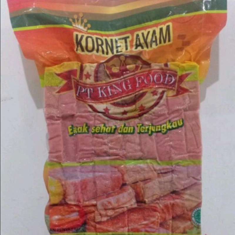 Jual '' KING '' FOOD KORNET AYAM 1 kg isi 40 pcs di Seller BD FROZEN ...