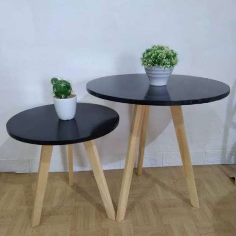 Jual Round Table - Meja Bundar Minimalis Meja Kayu meja hias minimalis ...