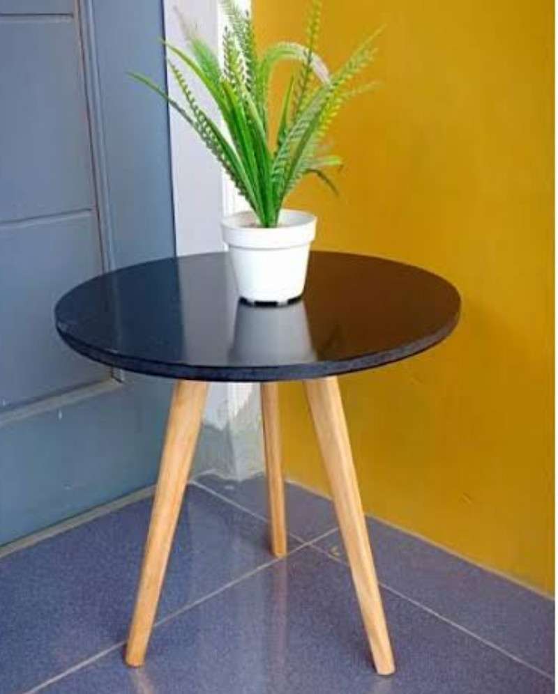 Jual Round Table - Meja Bundar Minimalis Meja Kayu meja hias minimalis ...