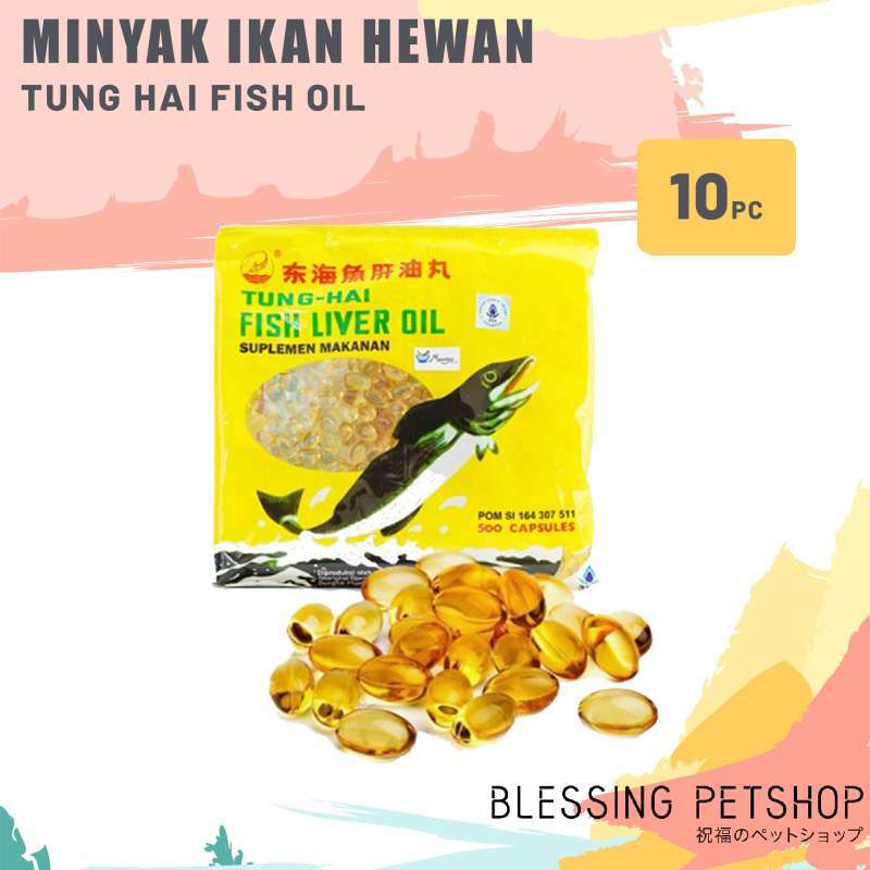 Jual MINYAK IKAN KUCING/ANJING /HEWAN TUNG HAI FISH LIVER OIL(HARGA PER ...