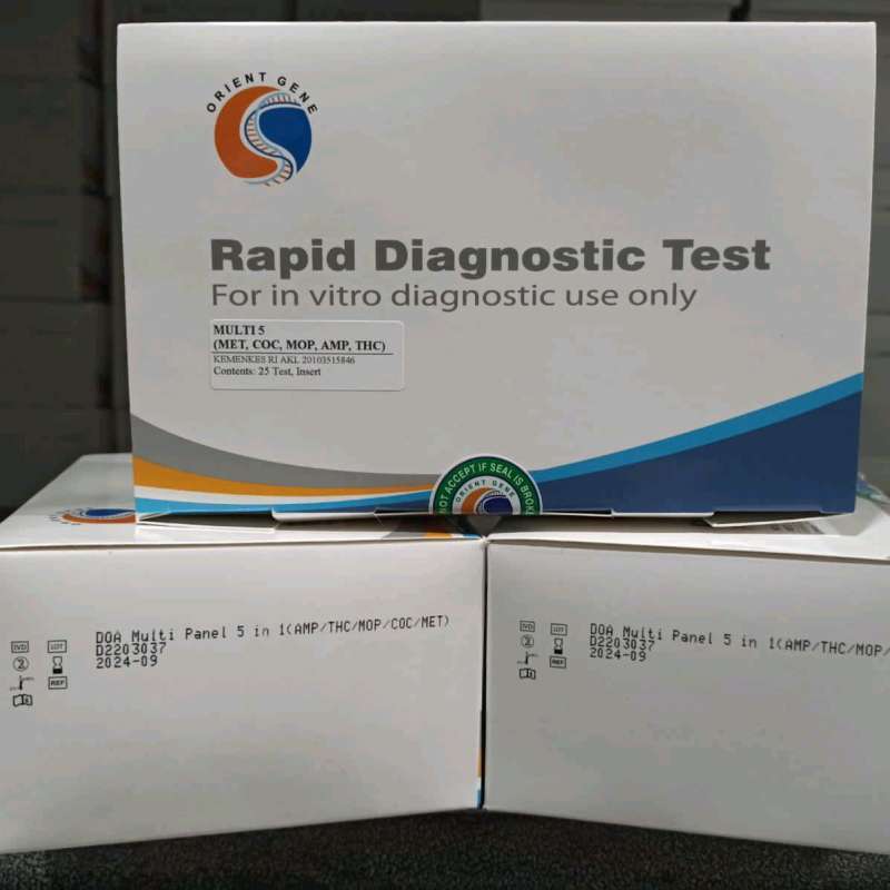 Jual Test Drugs Strip Multi 5 parameter, Alat tes urine di Seller ...