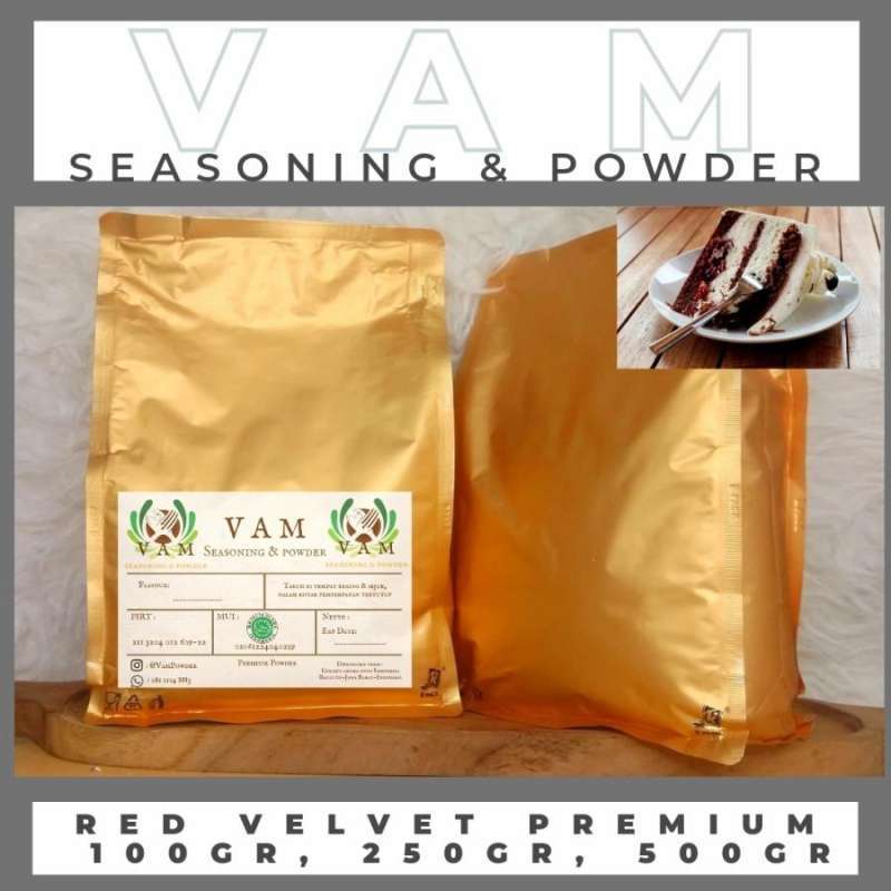 Jual Red Velvet Powder Di Seller Vam Seasoning Powder - Tonjong, Kab ...