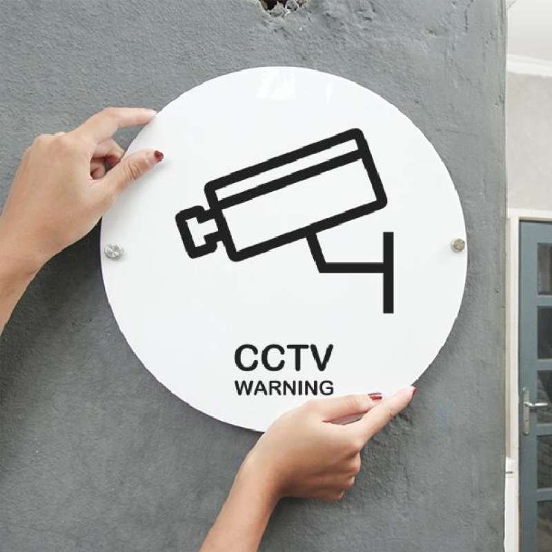 Jual Cctv Warning Sign Original Harga Termurah Juli 2024 | Blibli