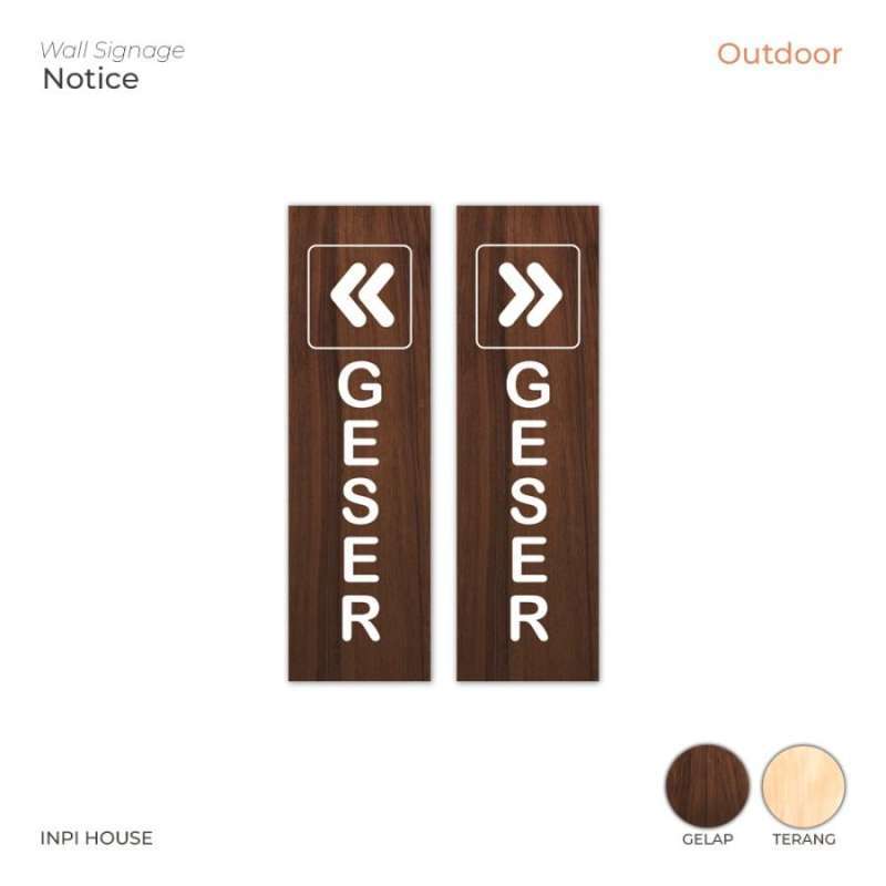 Jual Sticker Pintu Geser - Arah Pintu Geser Di Seller Inpi House ...