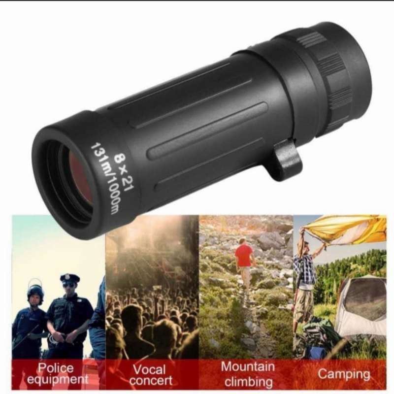 Jual Teropong Mini Compact Huting Monocular Telescope 8x21 Zoom di ...