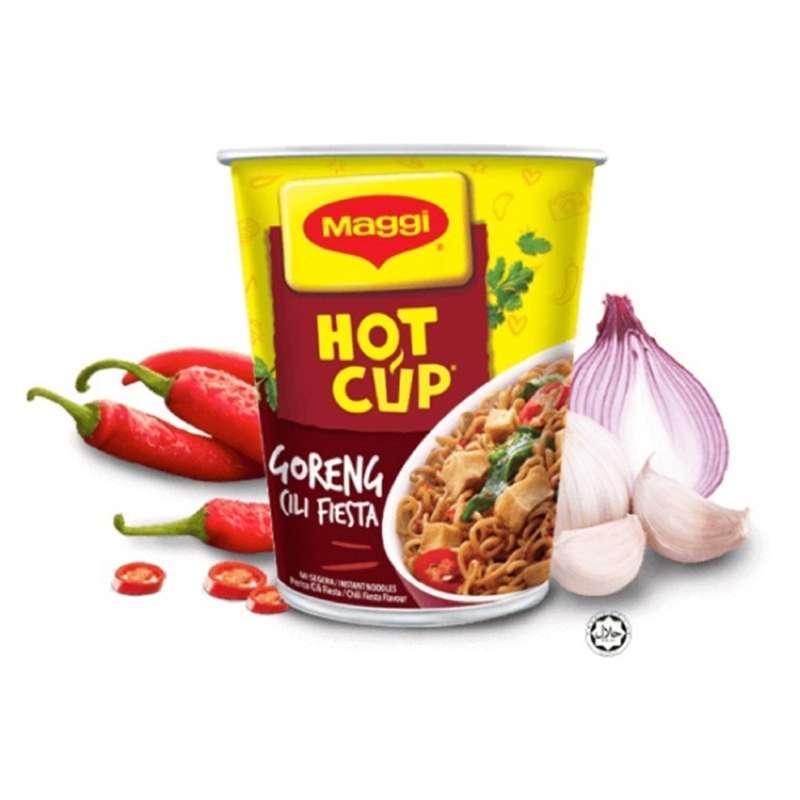 Jual Maggi Hot Cup Goreng Cili Fiesta Noodle 65g di Seller BisQuitto MY ...