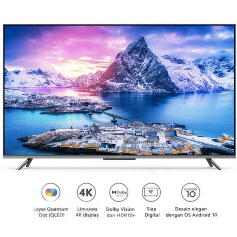 Jual Xiaomi QLED 4K Ultra HD Android TV Bezel-Less 55 - New 55 QLED di ...