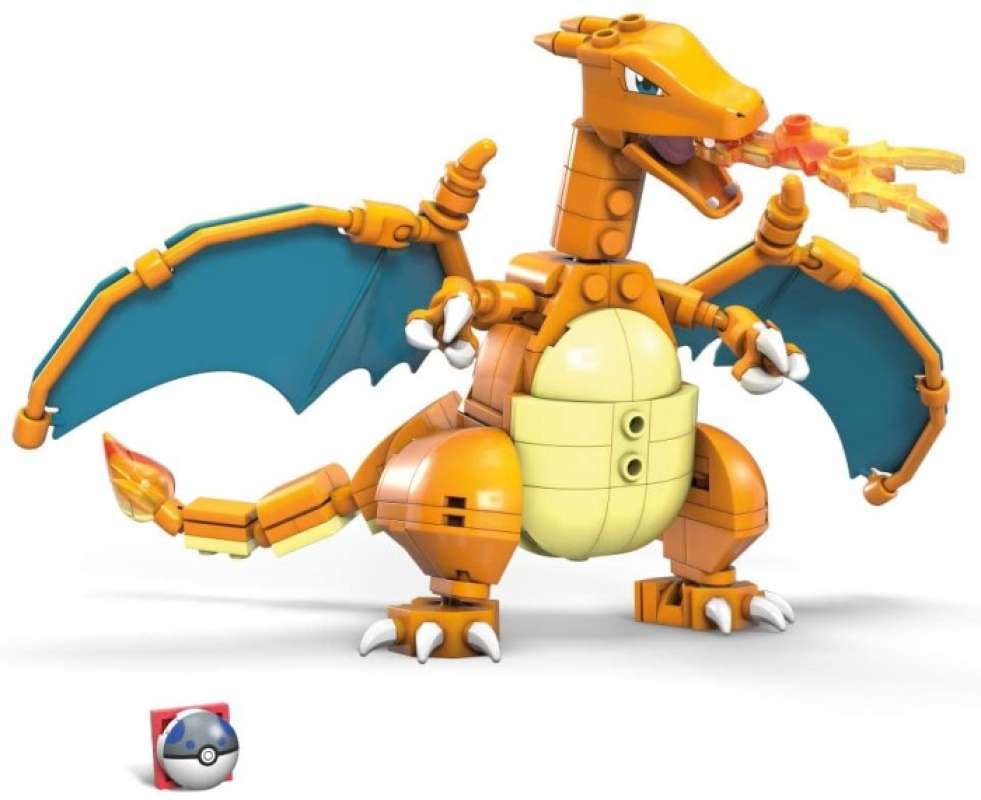 Promo Lego / Brick Mega Bloks Mega Construx Pokemon Charizard Diskon 9% ...