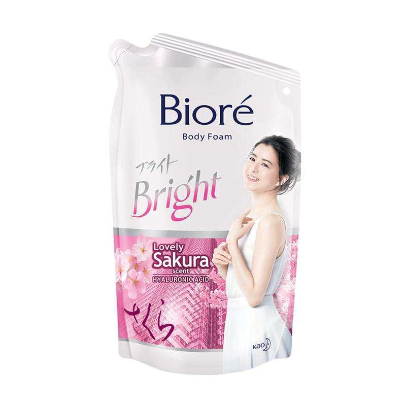Jual Biore Bright Lovely Sakura Sabun Cair 450ml di Seller Warung D anik - Warung Dhe anik | Blibli