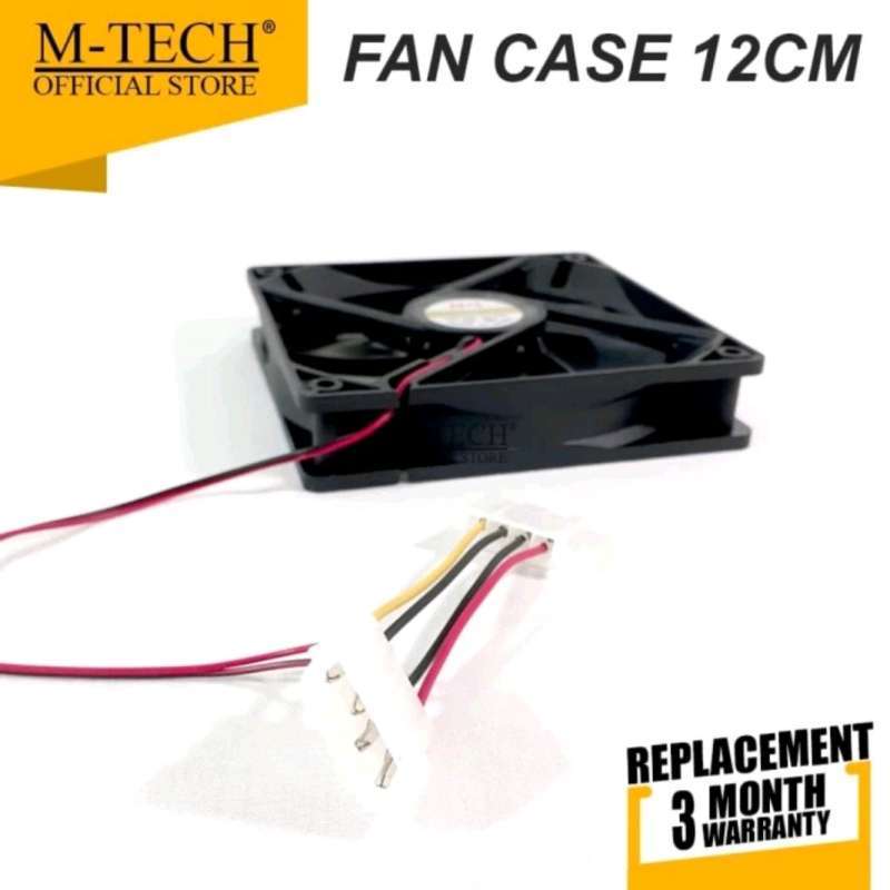 Promo M-tech Original Fan Case 12 Cm Hitam Kipas Cpu Diskon 20% Di ...