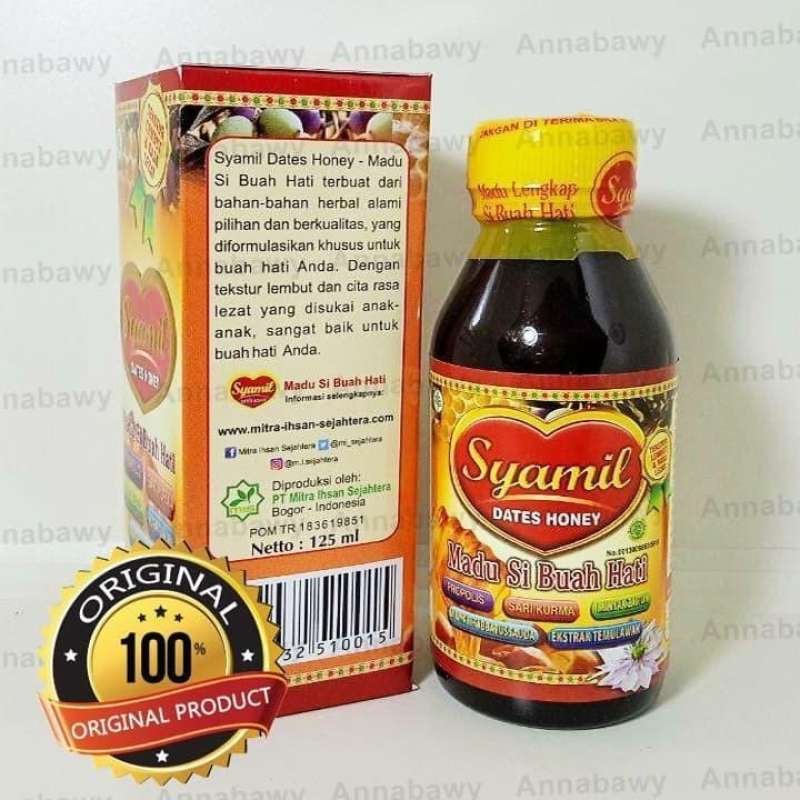 Jual Madu Anak Syamil Dates Honey Madu Lengkap Untuk Buah Hati Di ...