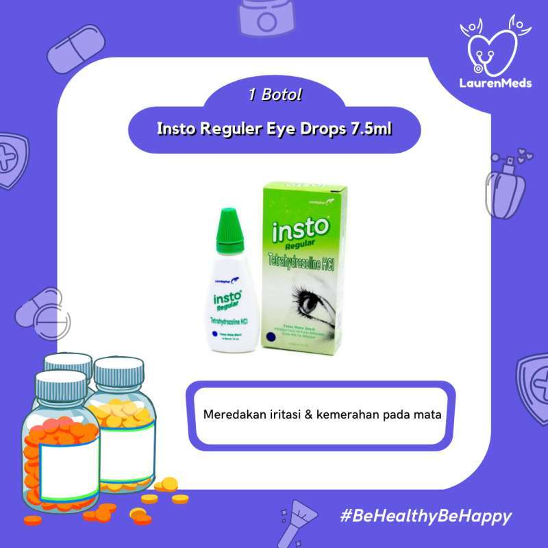Jual Insto Regular Eye Drops [BOTOL] di Seller LaurenMeds - Batu Sari ...