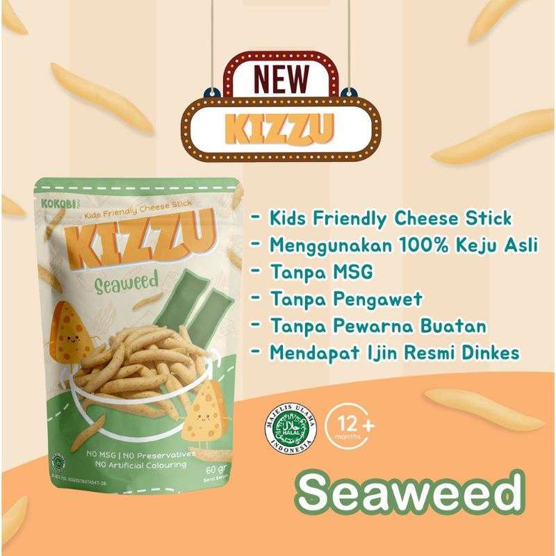 Jual Abe Food - Kokobi Kizzu Cheese Stick - Snack Anak Tanpa Msg ...