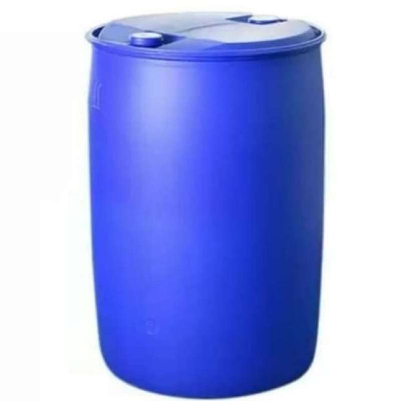 Jual Tong Drum Plastik Hdpe Biru 200 Liter 200l Tempat Sampah Air Oli ...