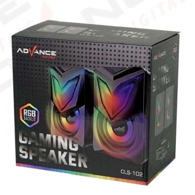 Promo ADVANCE Gaming RGB Speaker Spiker Laptop HiFi Desktop Komputer ...