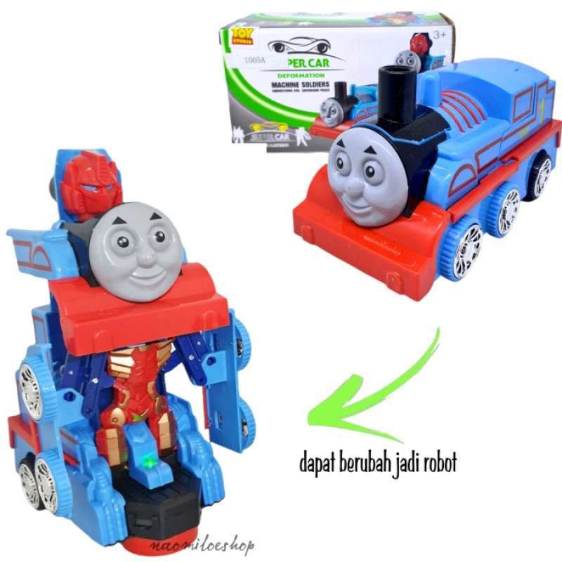 Jual MAINAN Kereta Api THOMAS TRAIN BERUBAH JADI ROBOT / MOBIL JADI ... Jual MAINAN Kereta Api THOMAS TRAIN BERUBAH JADI ROBOT / MOBIL JADI ...
