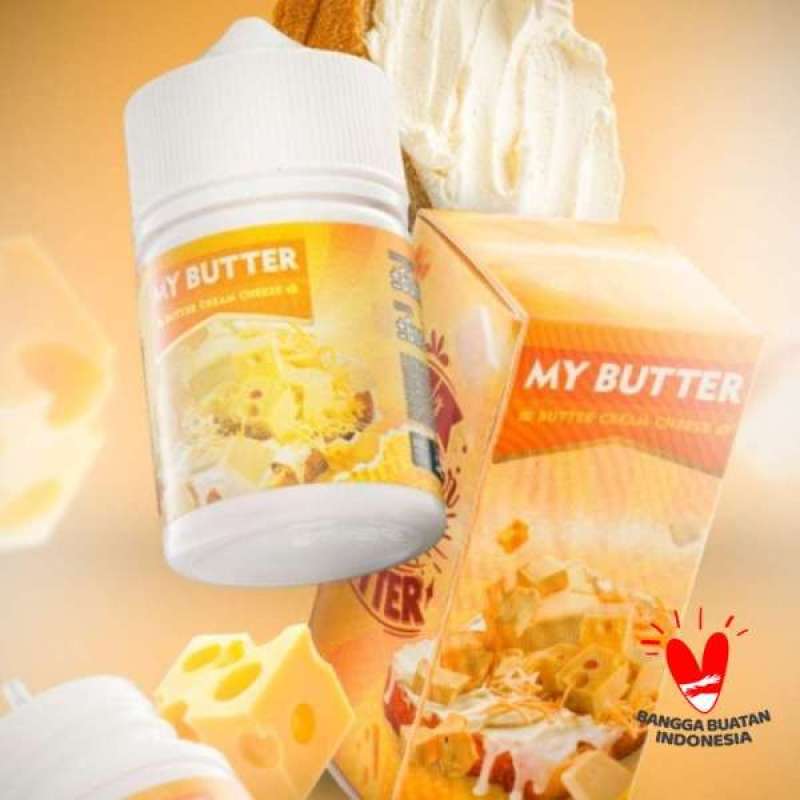 Jual My Butter V1 Butter Cream Cheese 60ml By Idj X Vaporking - Liquid ...