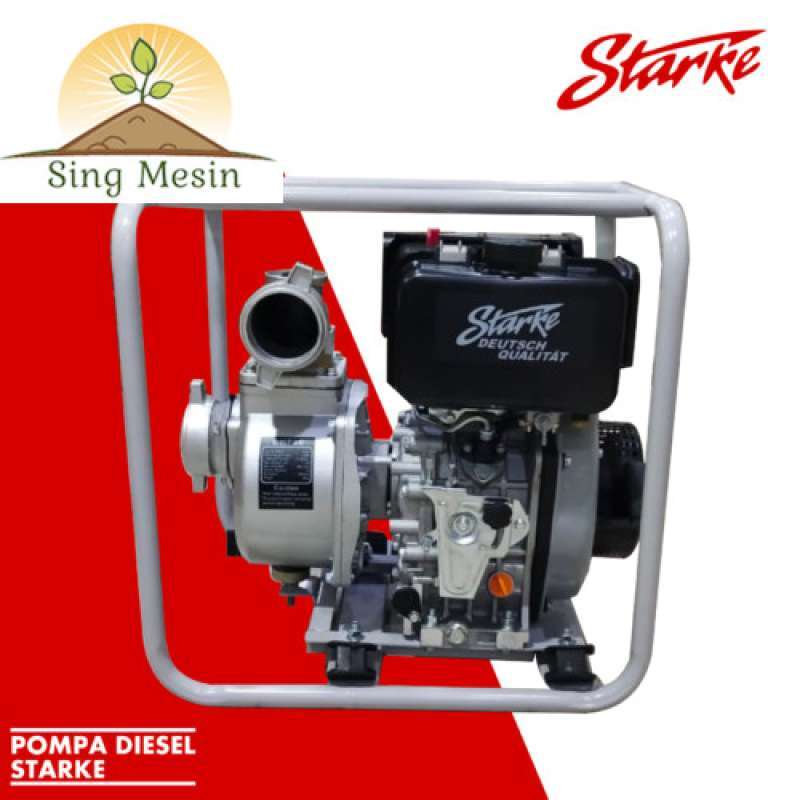Jual Mesin Diesel Solar Pompa Air 3 inchi STARKE Tipe DWP80 di Seller ...