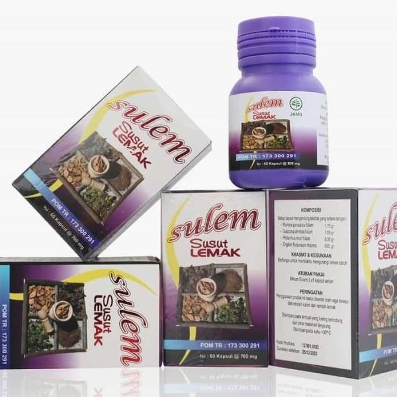 Jual OEM Sulem susut lemak - susut lemak sulem herbal mengurangi lemak ...